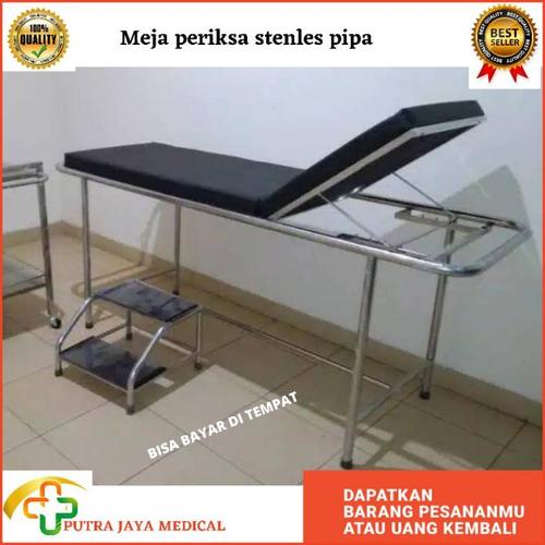 Jual bed periksa pasien / meja periksa / tempat periksa tidur pasien ...