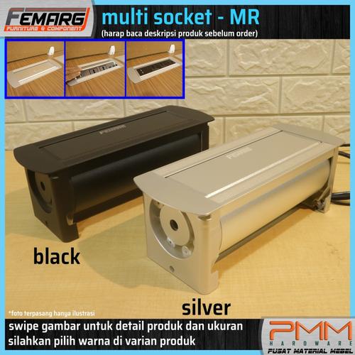 Jual STOP KONTAK COLOKAN SOCKET MEJA MEETING LANTAI ROTASI MANUAL ...