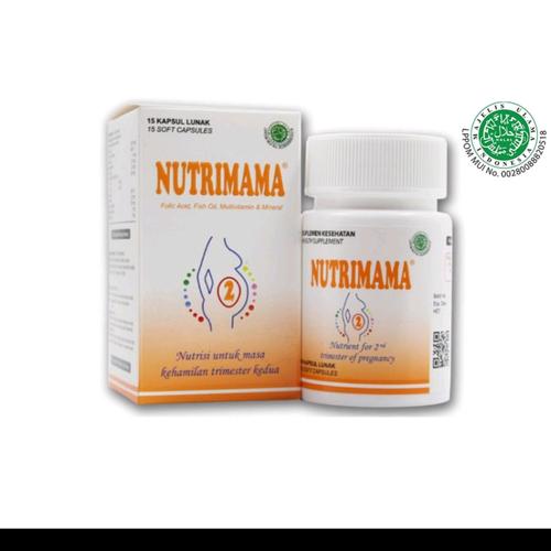 Jual Nutrimama 2 botol isi 15 kapsul - Jakarta Utara - MediVitMart ...