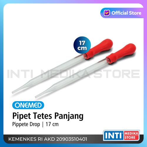 Jual ONEMED - Pipet Kaca Tetes PANJANG | Pippete Drop One Med - Kota ...