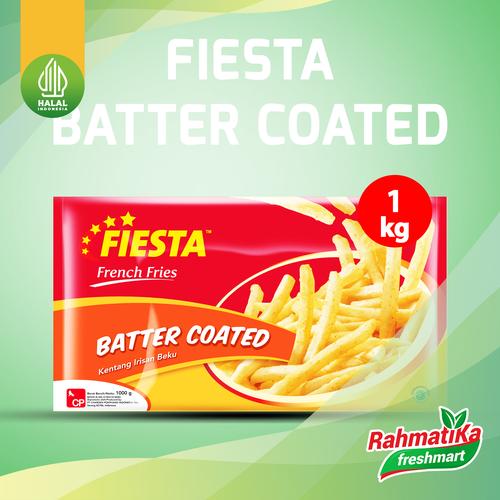 Jual Fiesta Kentang Irisan Beku / French Fries Batter Coated 1 Kg ...