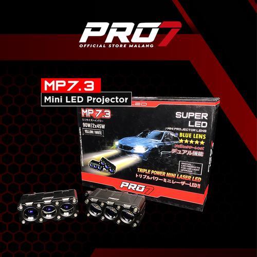 Jual PRO7 MP.7.3 MINI PROJIE PRO7 3 MATA MINI PROJECTOR LAMPU - Jakarta ...