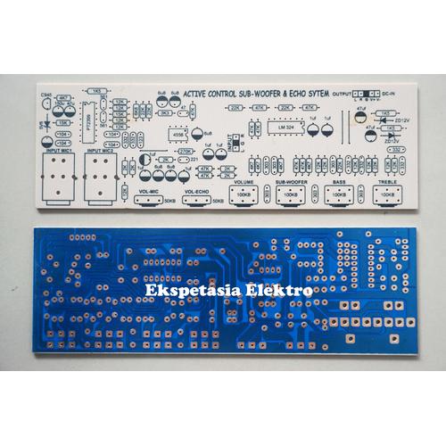 Jual PCB tone control Active Sub-Woofer & Echo System(Hybris) - SEMI ...
