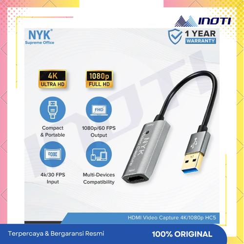 Jual USB 3.0 HDMI VIDEO CAPTURE STICK 4K 1080P WITH CABLE - Jakarta ...