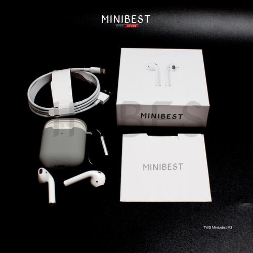 Promo MINIBEST TWS Pods MB M2 Bluetooth Wireless Charging Smart Sensor ...