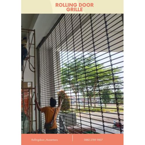 Jual Rolling door alumunium grille transparan pintu - Jakarta Selatan ...