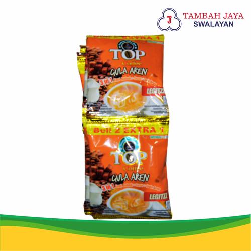 Jual TOP Kopi Susu Gula Aren 3in1 15 Sachet @27gr - Kota Surabaya ...