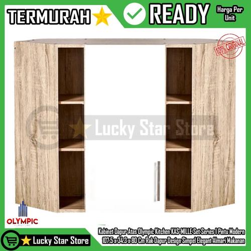 Jual [Kargo] Kabinet Dapur Atas Olympic Kitchen KAS-MILLE Set Minimalis ...
