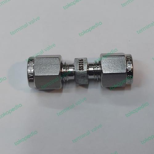 Jual union connector stainless 316 1/8"/union connector ss316 1/8/union ...
