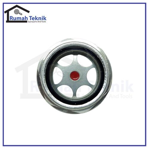 Jual Tutup Oli Kaca Aluminium Oil Gauge 47,5 mm Kompresor Angin Puma ...