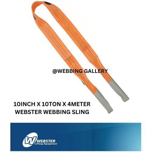 Jual Webster Webbing Sling 10Ton x 4Meter / Webbing Sling Belt 10Tonx4M ...