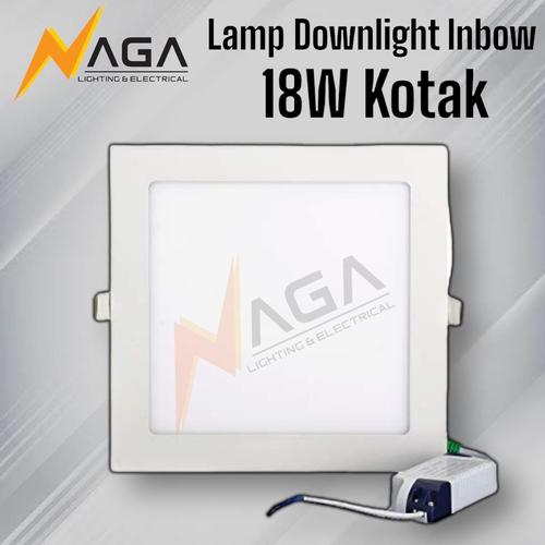 Jual LAMPU DOWNLIGHT PANEL LED 18 WATT INBOW 18W PLAFON 18WATT KOTAK 18 ...