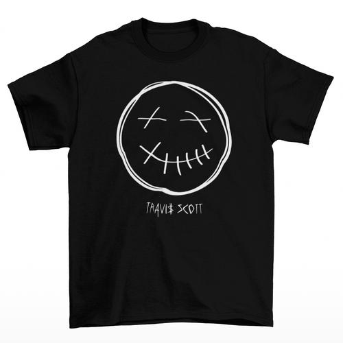 Jual Travis Scott Grunge Logo Kaos Streetwear T Shirt Music M