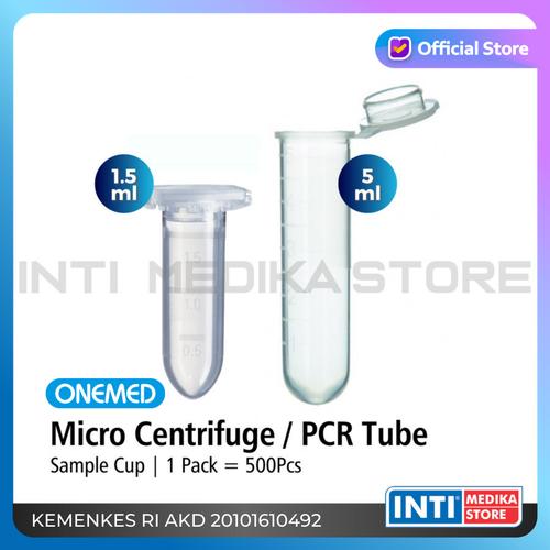 Jual ONEMED - PCR Tube 1,5 ml / 5 ml | Micro Centrifuge Tabung | Sample ...