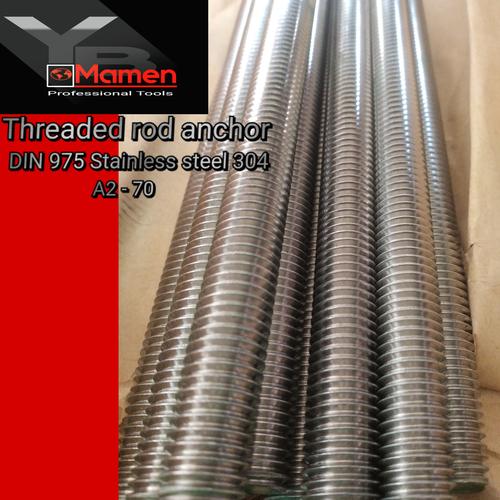 Jual As drat stainless M10 / longdrat ss304 M10x1000 - Jakarta Timur ...