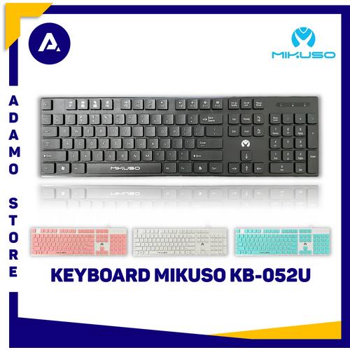 Jual Keyboard Mikuso KB-052U Wired USB Multimedia Keyboard - Hitam ...
