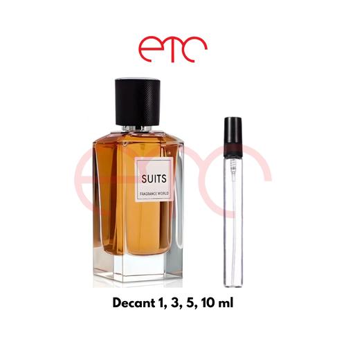 Promo Decant Parfum Fragrance World Suits EDP for Unisex - Jakarta ...