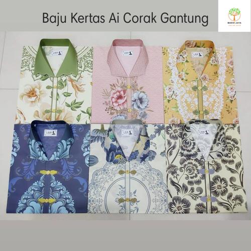 Jual Baju Kertas Ai Corak Wanita Premium Sembahyang Cheng Beng ...