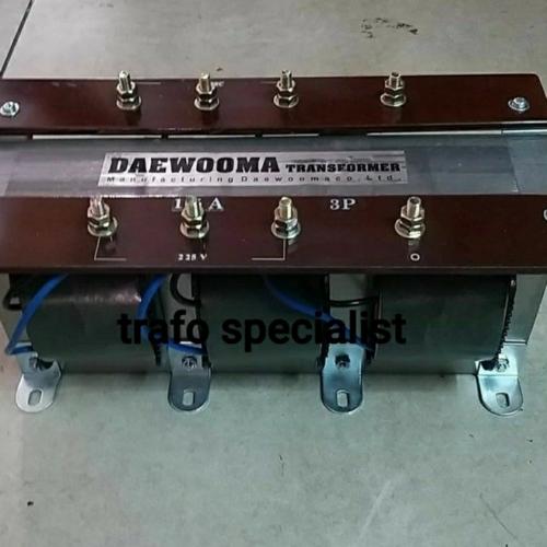 Jual Trafo Step Down 3 Phase AC 380V to 380V 1300Watt Star-Star ...