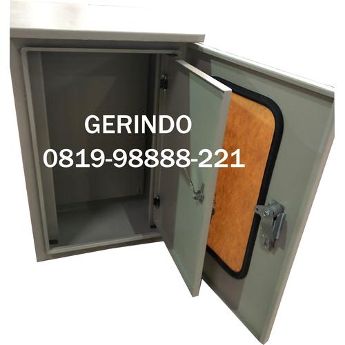 Jual Box Panel Outdoor Double Door 600x500x300mm Plat SPHC 1.6mm RAL ...