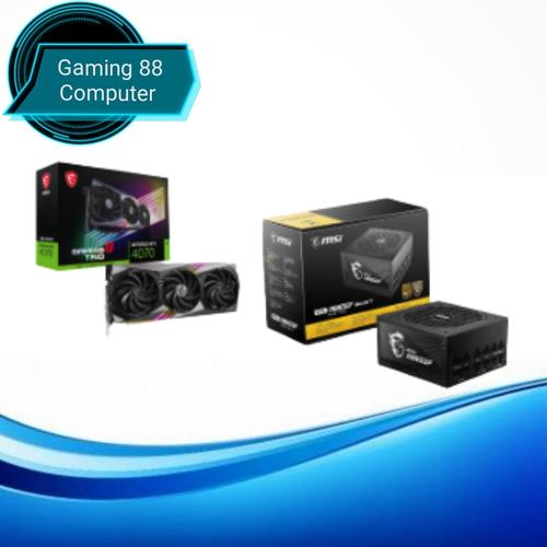 Jual (BUNDLE) MSI VGA RTX 4070 GAMING X TRIO 12G + PSU MPG A850G PCIE5 - Kota Bandung - Gaming ...