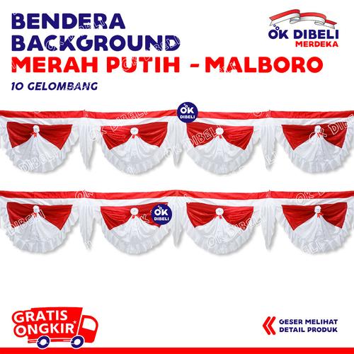 Promo Bendera Indonesia Ukuran Panjang Backdrop Merah Putih 17 Agustus ...