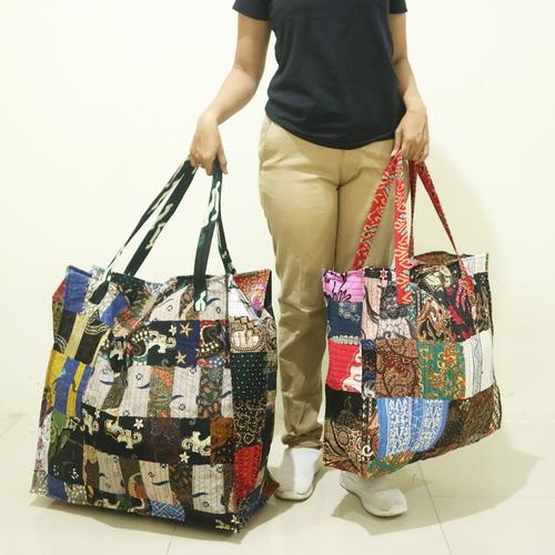 Jual Tas LAUNDRY Tas Belanja Besar Jumbo Serbaguna - Tas Londry Kain ...