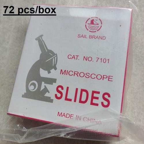 Jual Microscope Slide Sail Brand 7101 / Object Glass Sailbrand, 72 pcs ...