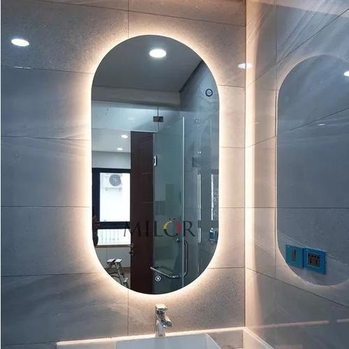 Jual Cermin Aesthetic Led Oval Kaca Dinding Wastafel Kamar Mandi ...