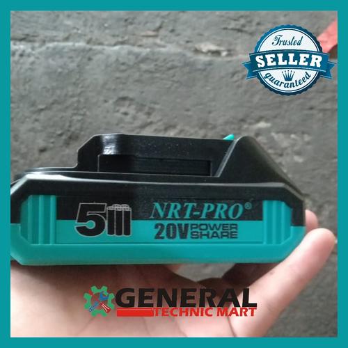 Jual NRT-PRO Baterai Mesin Bor Cordless Drill 20V DC340 DC 340 ...