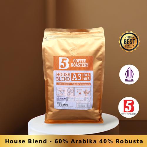 Jual Kopi House Blend 60% Arabika A0% Robusta - Medium To Dark Roasting - 1 kg - Kota Bandung ...