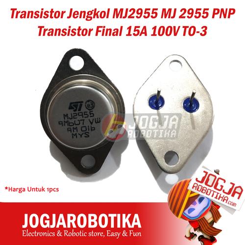 Jual Transistor Jengkol MJ2955 MJ 2955 PNP Transistor Final 15A 100V TO ...