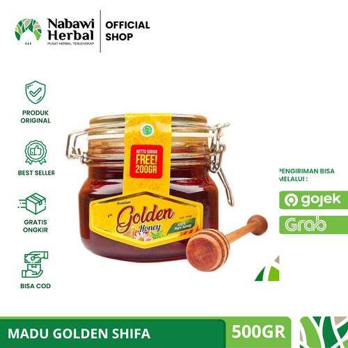 Jual GOLDEN HONEY - Madu Golden Shifa Syifa Honey 500gr (Free 200gr ...