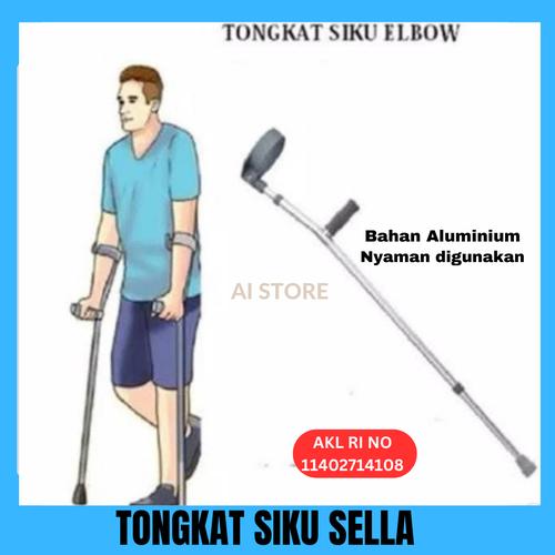 Jual Tongkat Lengan/Tongkat Elbow Sella Penahan Siku/Alat Bantu Jalan ...