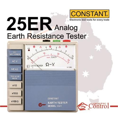Jual 25ER Analog Earth Resistance Tester Constant Alat Ukur Grounding ...