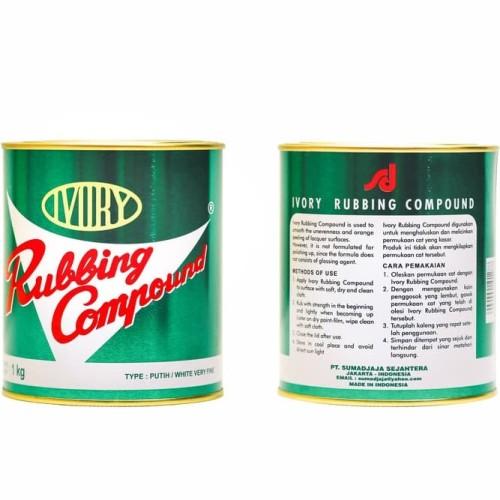 Jual KMD | Ivory Rubbing Compound Penghilang Baret Lecet Mobil Motor ...