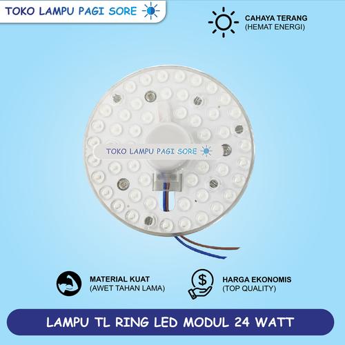 Jual Lampu TL LED Ring Modul 24W 24Watt - Kota Tangerang - Pagi Sore ...