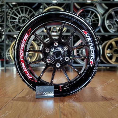 Jual Velg Mobil Lenso Venom 5 R18 6x139 Gloss Black - Kota Yogyakarta ...