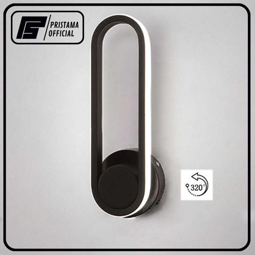 Jual Lampu Dinding Tempel LED 12W Putih Rotasi 320° Hias Indoor ...