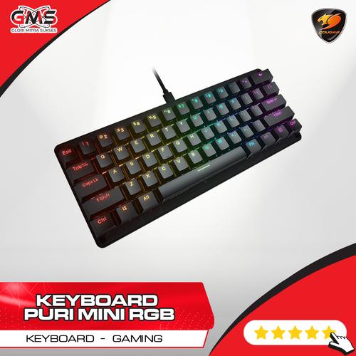 Jual COUGAR PURI MINI RGB CHERRY MX RED MECHANICAL GAMING KEYBOARD ...