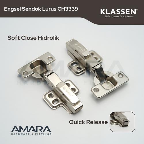 Jual Engsel Lurus KLASSEN Soft Close Hidrolik Klassen CH3339 - Kota ...