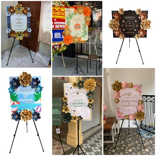 Jual Papan Bunga Digital Printing Bunga Kertas/Paper Flower Board ...