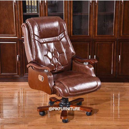 Promo KURSI KANTOR OFFICE CHAIR BANGKU DIREKTUR KURSI KERJA BOSS KULIT ...