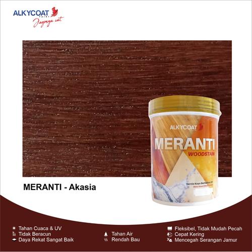 Jual CAT KAYU WOODSTAIN WATERBASED /Politur Kayu / Cat Kayu MERANTI 0.8 ...