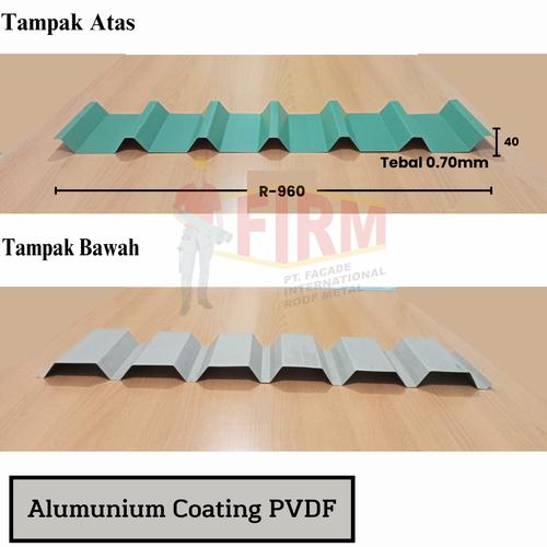 Jual PVDF Atap Alumunium / PVF2 / Alumunium Embossed - Coating PVDF ...