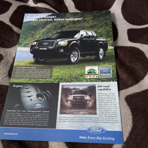 Jual brosur new ford ranger flyer - Kab. Tangerang - raja brosur murah ...