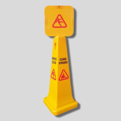 Jual WARNING SIGN / WET FLOOR SIGN CONE KERUCUT BESAR PAPAN LICIN ...
