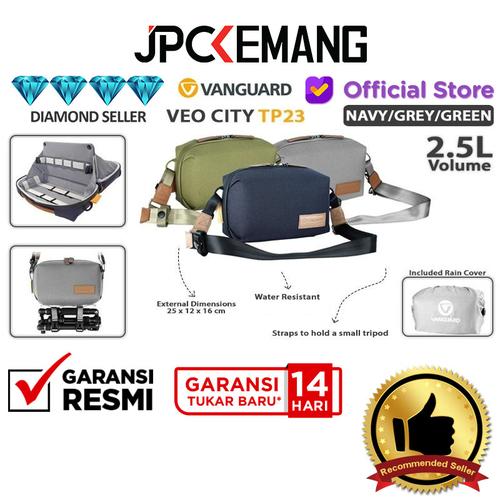 Promo Vanguard Veo City TP23 Tech Pouch Technical Pack Veo City TP 23 RESMI - Grey Cicil 0% 3x ...