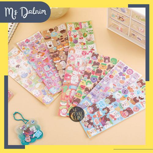 Jual Sticker Hewan Lucu Unik Colorful Stiker Dekorasi KPOP PVC Glitter ...