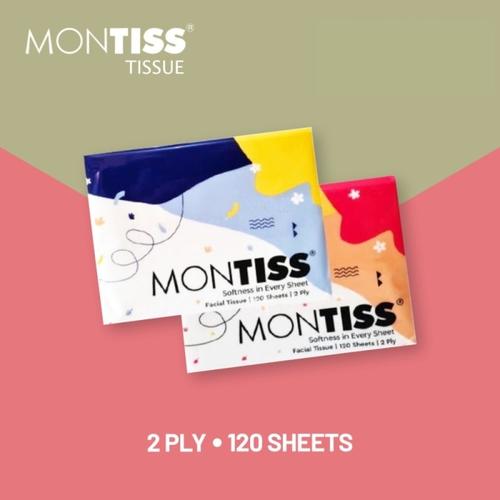 Jual Tisu Wajah Montis 120s / Mini Facial Tissue Montiss 120 Sheets 2 ...